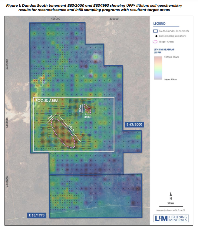 Lightning Minerals Confirms Significant Lithium Target With Infill Sampling At Dundas South 